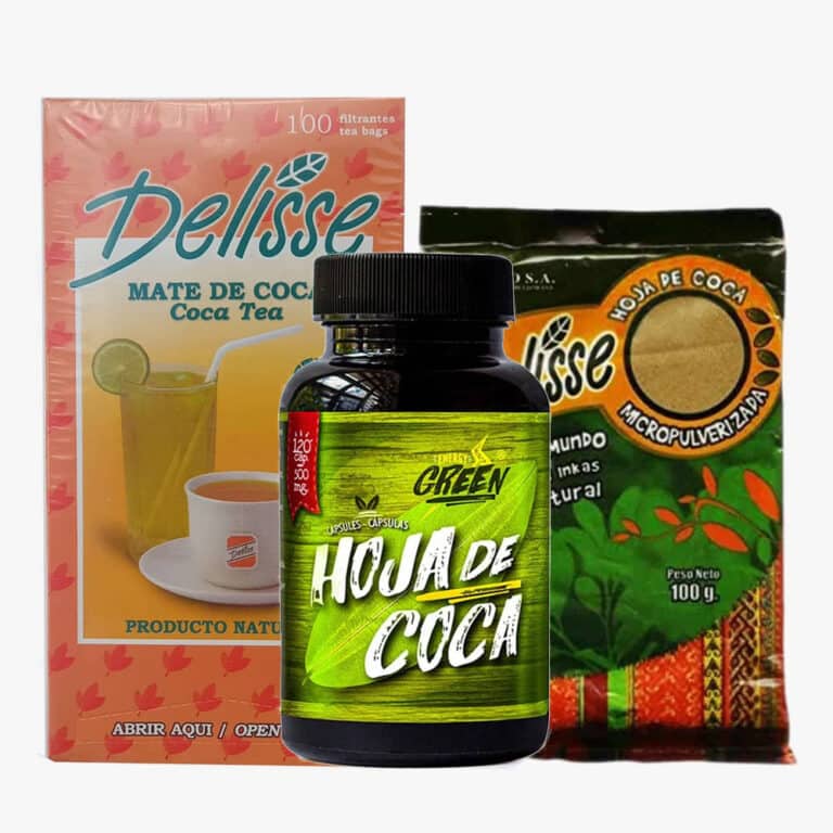 Delisse Coca Powder 100g - Coca Tea Box
