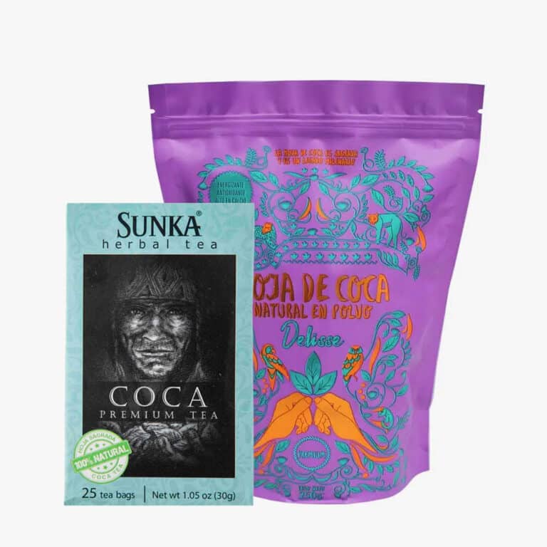 SUNKA Coca Premium Tea 40 Tea Bags - Coca Tea Box
